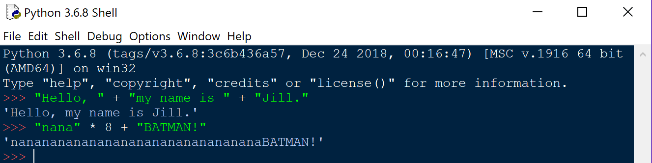 Data Types: Strings – Programming with Python